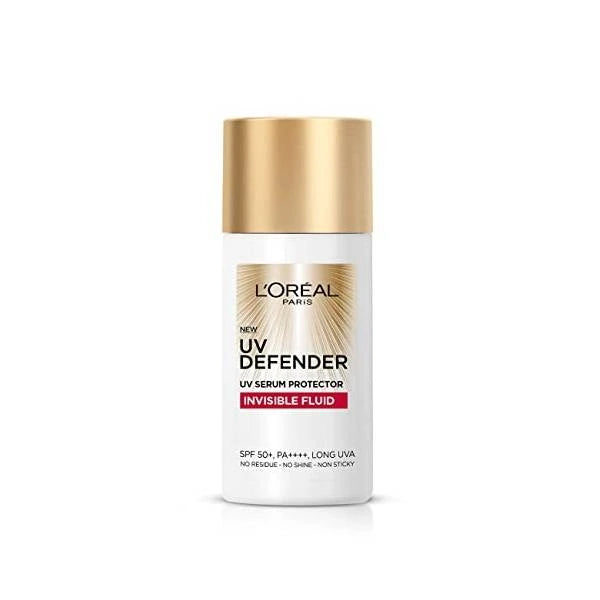 L'Oréal Paris Uv Defender Invisible Fluid Spf 50+ – Taj Class
