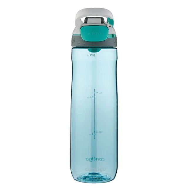 Contigo Autoseal Cortland Water Bottle 720 ml, Grayed Jade / White – Taj Class