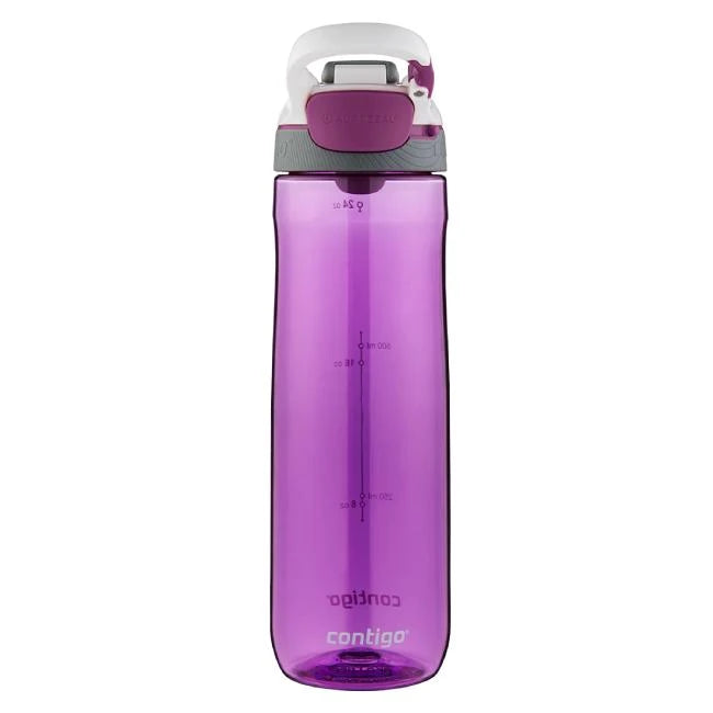 Contigo Autoseal Cortland Water Bottle 720 ml, Radiant Orchid / White – Taj Class