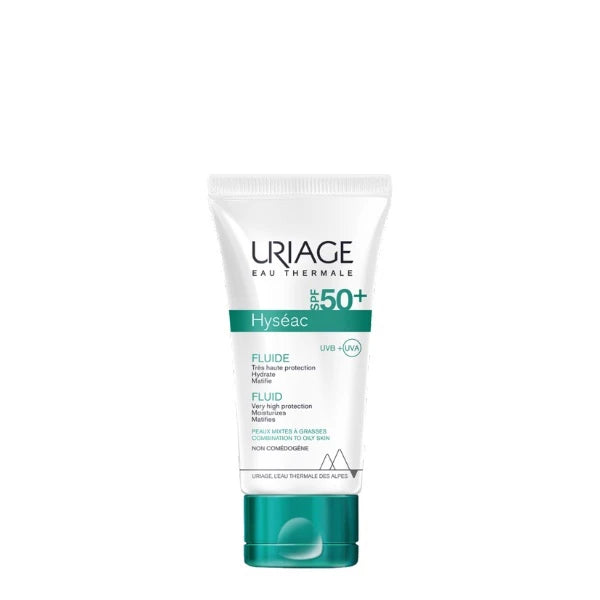Uriage HysÉac Fluid Spf 50+ – Taj Class