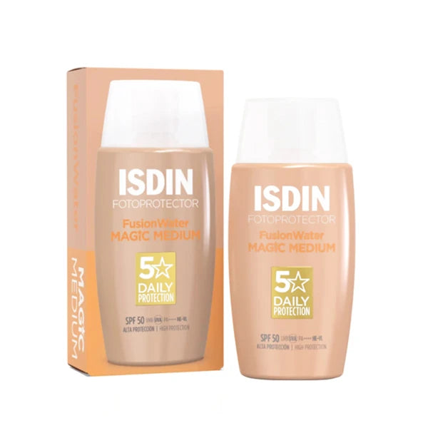 Isdin Fusion Water Medium Color Spf50 50ml – Taj Class