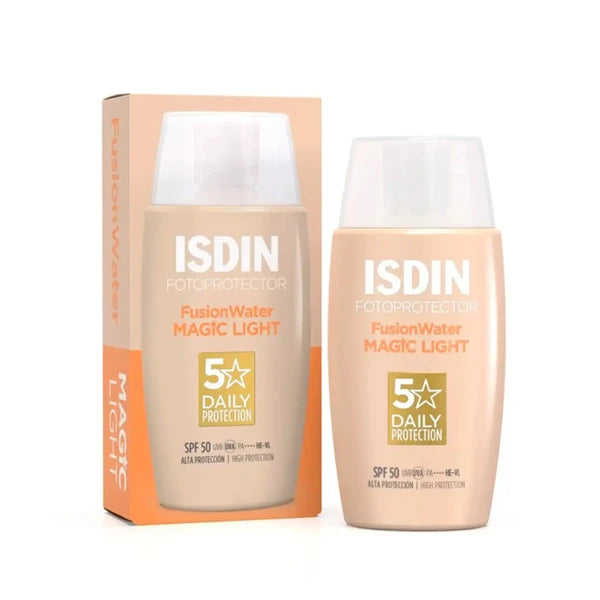 Isdin Fusion Water Light Tinted 50ml – Taj Class