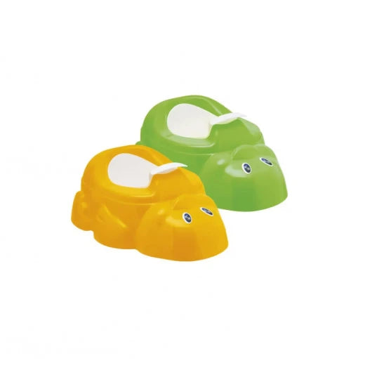 Chicco "Anatomical Potty With Inner Potty - Duck Shape Green Orange ...