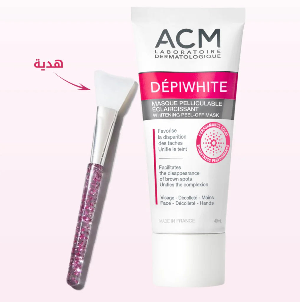 Acm Depiwhite Whitening Peel-off Mask 40ml + Free Applicator – Taj Class