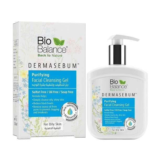 Bio Balance Derma Sebum Purifying Facial Cleansing Gel 250ml – Taj Class