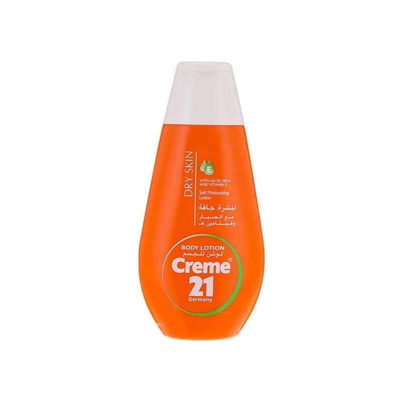 Creme 21 Body Lotion With Aloe Vera And Vitamin E For Dry Skin 250ml ...